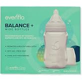 Amazon.com : Evenflo Balance Plus 3-Pack Wide Neck Bottles - White, one ...
