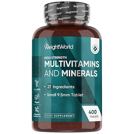 Mua Multivitamin Tablets for Women & Men - 27 Essential Nutrients - 400 Small Tablets - 1+ Year ...