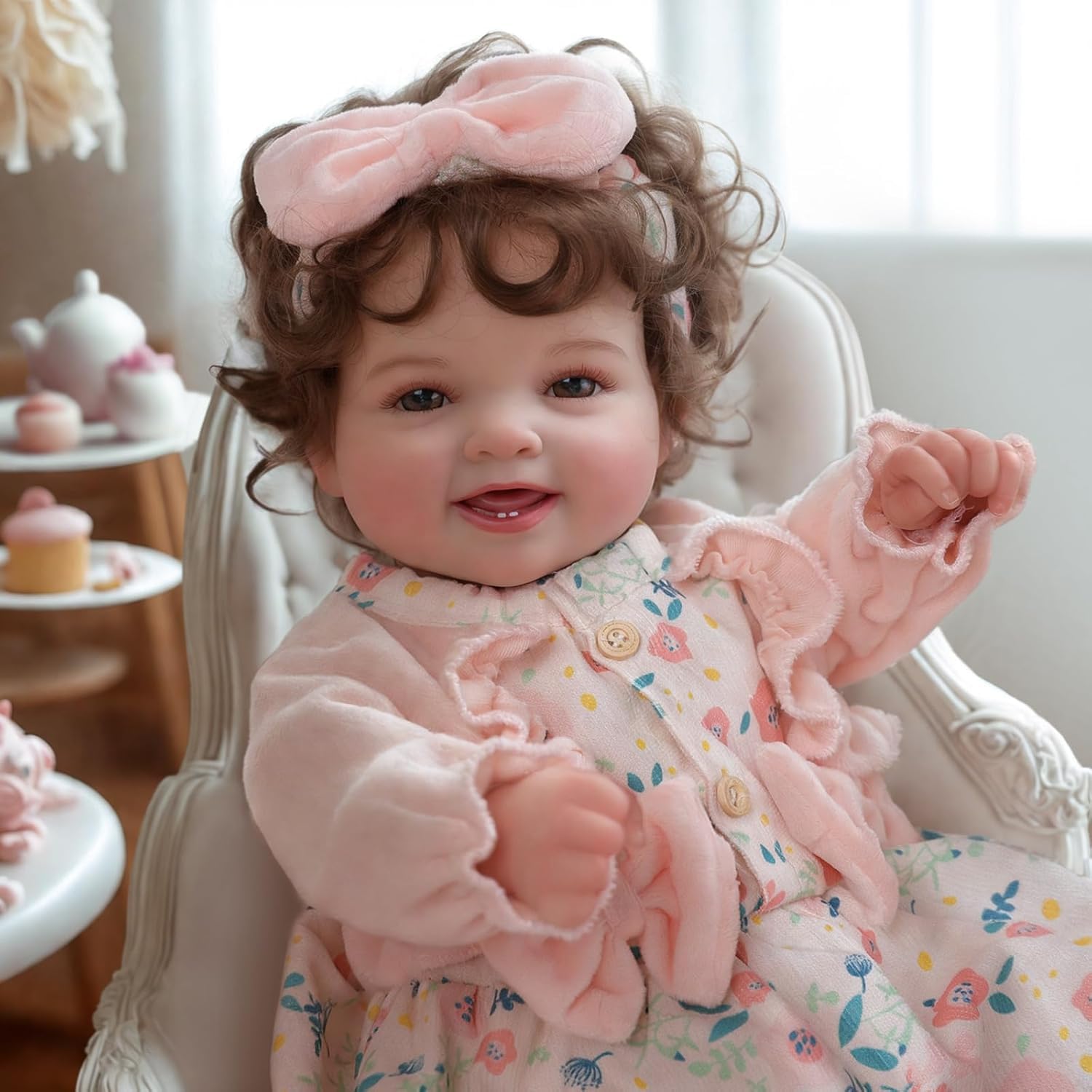 BABESIDE Lifelike Reborn Baby Dolls, 17 Inches Lovely Realistic-Newborn ...