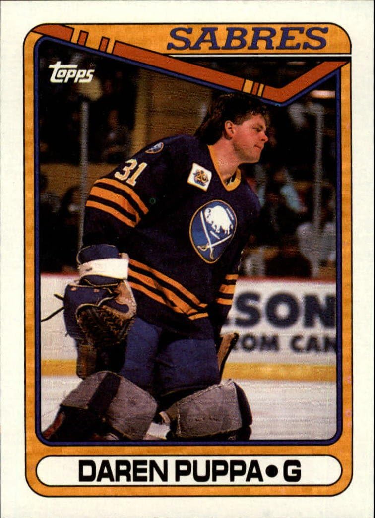 Amazon.com: 1990 Topps Hockey Card (1990-91) #238 Daren Puppa ...