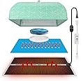 Amazon.com: Resin Heating Mat with Cover Timer, Fast Resin Curing Mat ...