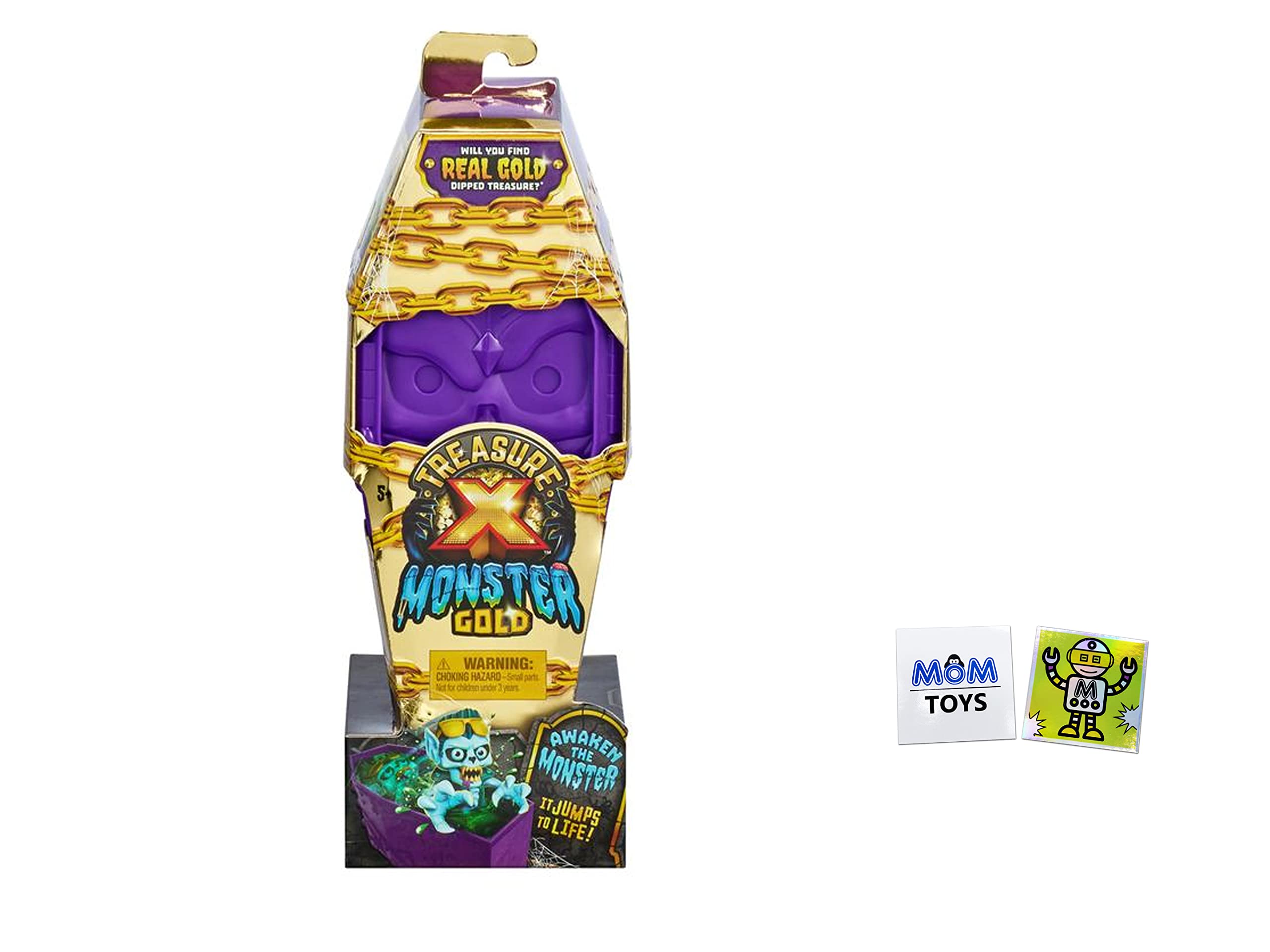 Mua Treasure X Monster Gold Large Coffin - Monster Hunters Unboxing ...