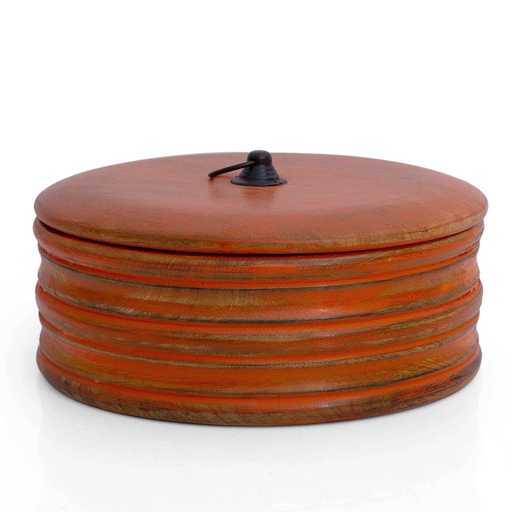 Handcrafted Wooden Mexican Tortilla Warmer Basket Indian Chapati Roti ...