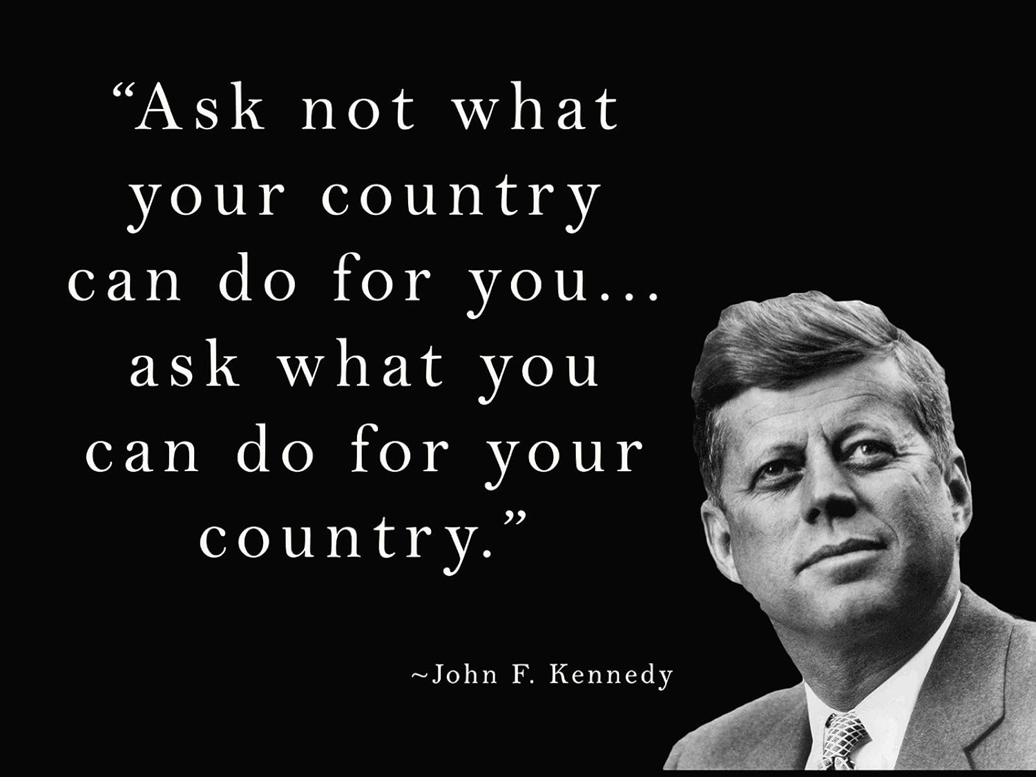 Amazon.com: John Kennedy Poster President John F Kennedy JFK 24x36 ...