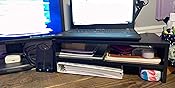 Amazon.com: FITUEYES Monitor Stand - 2 Tier Computer Monitor Riser with ...
