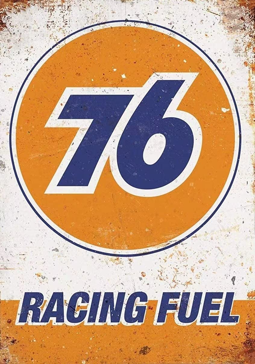 Mua Retro Metal Tin Sign 76 Racing Fuel Replica Vintage Poster Iron ...