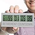 Amazon.com: Retirement Countdown Clock, Up to 999 Day Countdown Timer ...