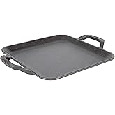 Amazon.com: Lodge Cast Iron Chef Collection Rectangular Reversible ...