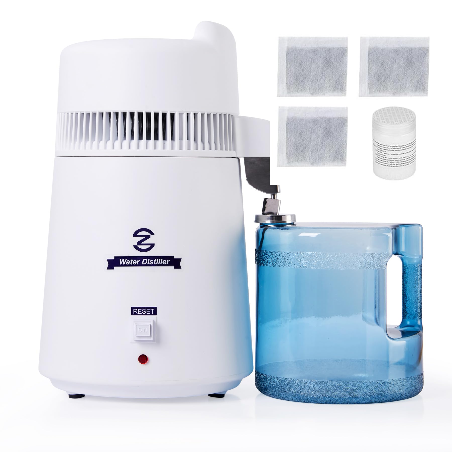 CO-Z 6L Water Distiller, Larger 1.6 Gal Countertop Home Distillers ...