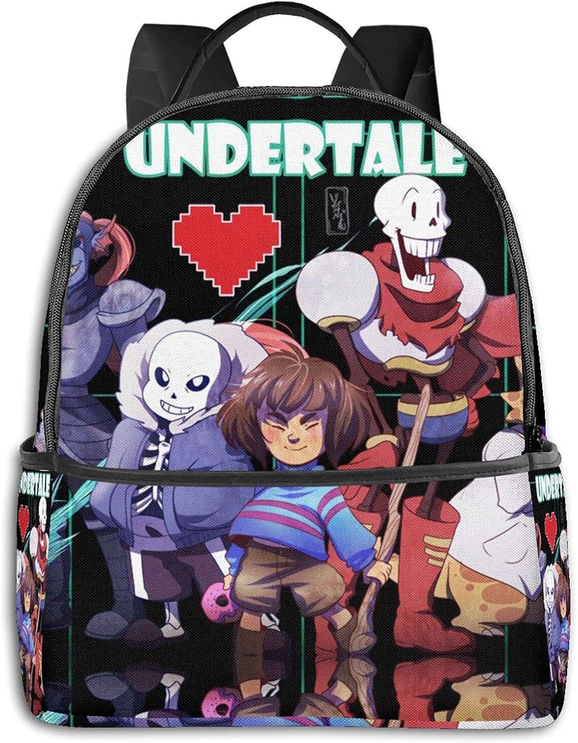 Undertale Backpack Laptop Business Fashion Travel Sport Big Backpack ...