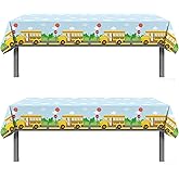 Amazon.com: Whaline 3Pcs Back to School Tablecloth 54 x 108 Inch ...
