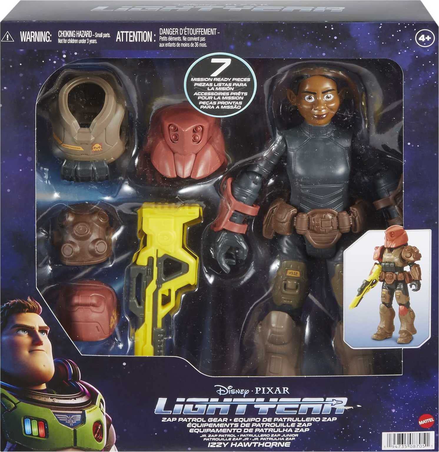 Disney Pixar Lightyear Space Ranger Gear Izzy Hawthorne Jr ZAP Patrol ...