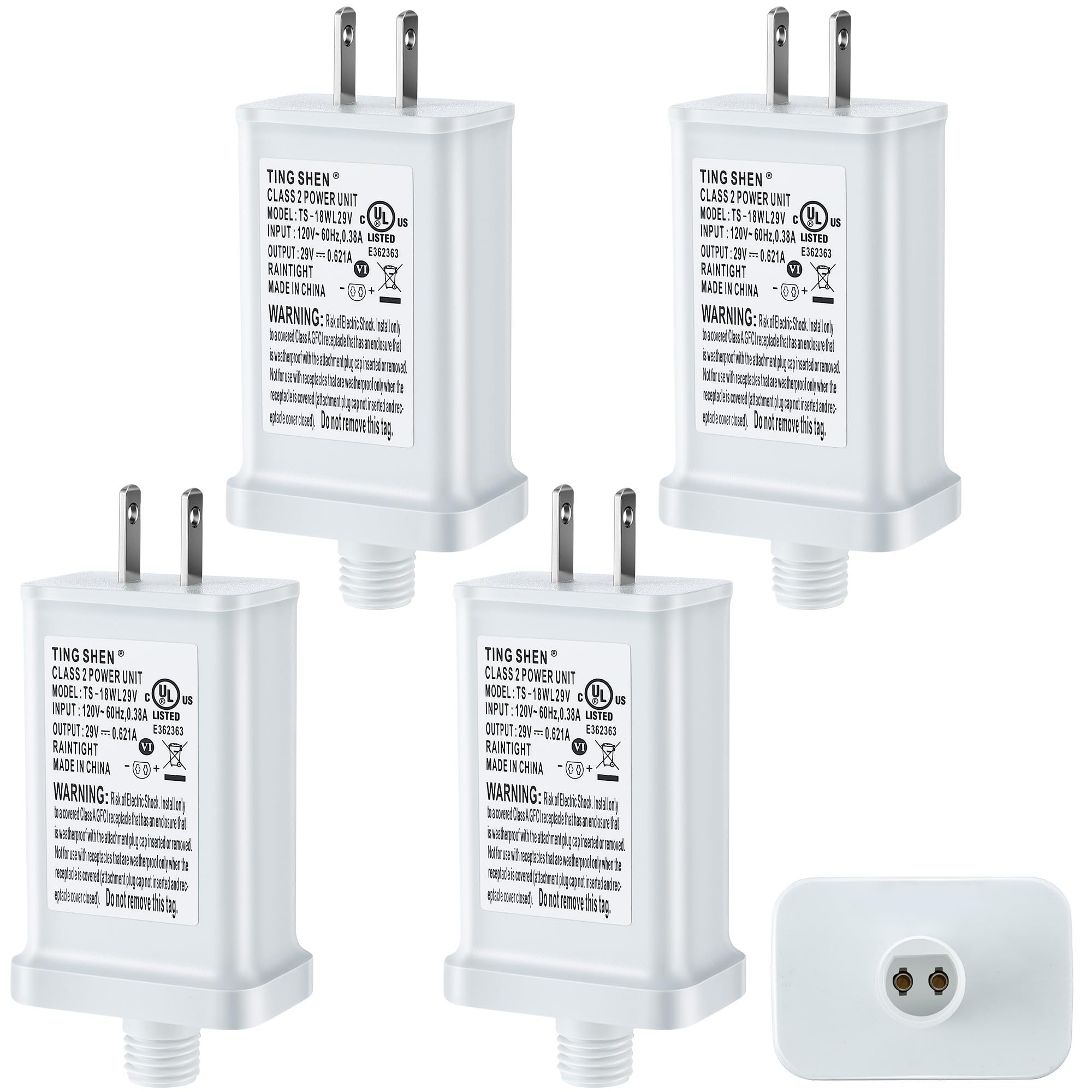 Enhon 4 Pack 29V LED Power Supply, UL Listed LED Transformer ...