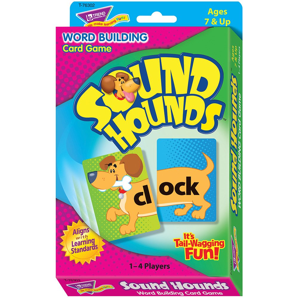 Mua Trend Enterprises: Sound Hounds Word Building Card Game, Match Word ...