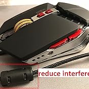 Amazon.com: LENRUE Wired Gaming Mouse with LED Optical, 4 DPI ...