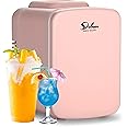 Amazon.com: Simple Deluxe Mini Fridge, 4L/6 Can Portable Cooler ...