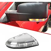 Amazon.com: Front Mirror Turn Signal Puddle Light for Dodge Ram 1500 2009-2018,Side Marker LED ...