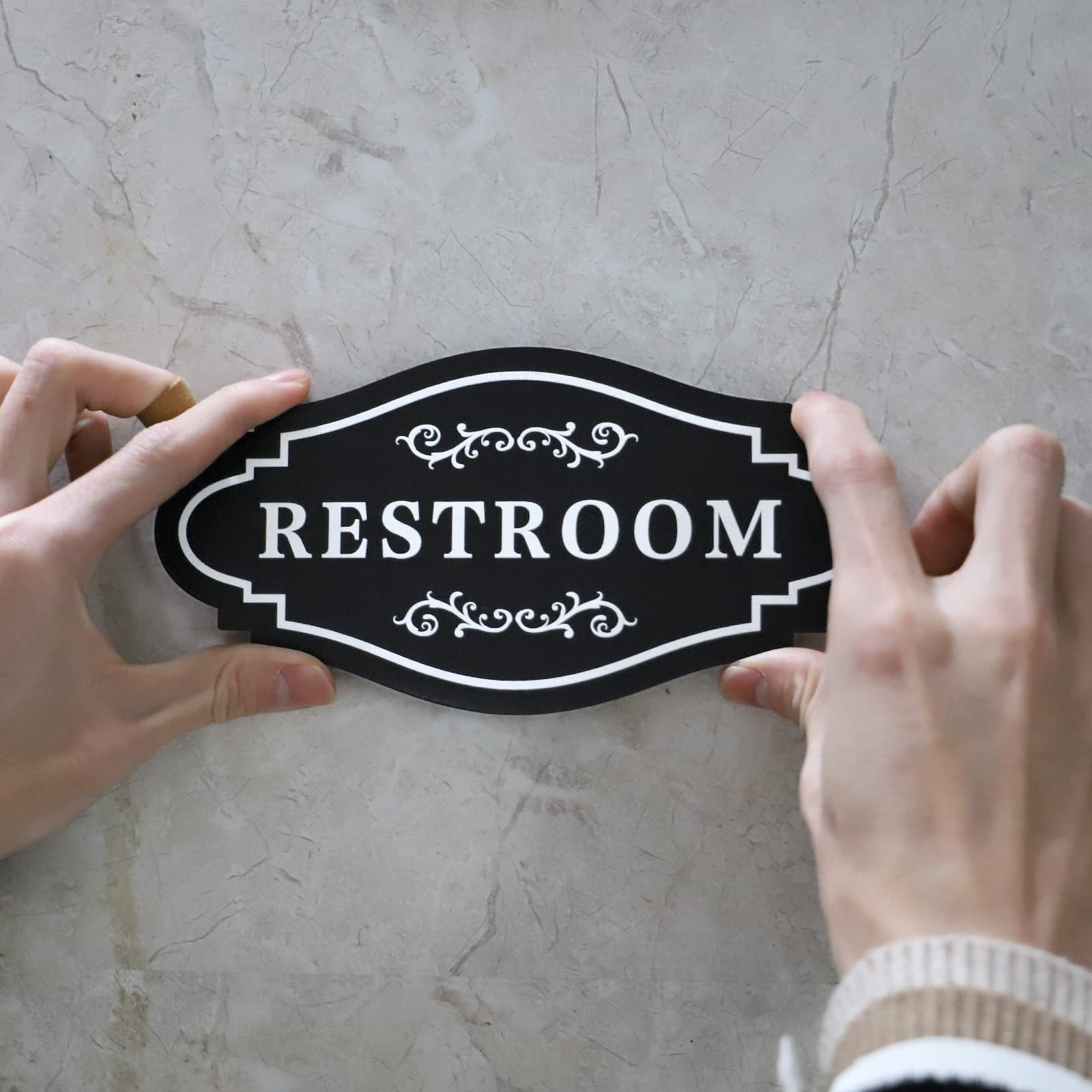 Mua Restroom Sign,restroom signs for business,restroom sign for home ...
