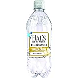 Amazon.com: Hal's New York Seltzer Carbonated Vanilla Cream Flavored Sparkling Water, Zero Sugar ...