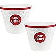 Amazon.com: Hutzler Popcorn Buckets, set of 2, Red: Home & Kitchen