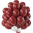 Amazon.com: PartyWoo Ruby Red Balloons, 52 pcs 12 Inch Red Balloons ...