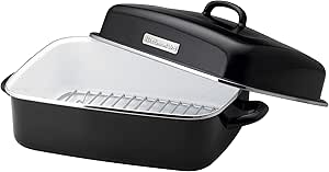 Amazon.com: KitchenAid Roasters 13 by 16-Inch Covered Dome Retro ...