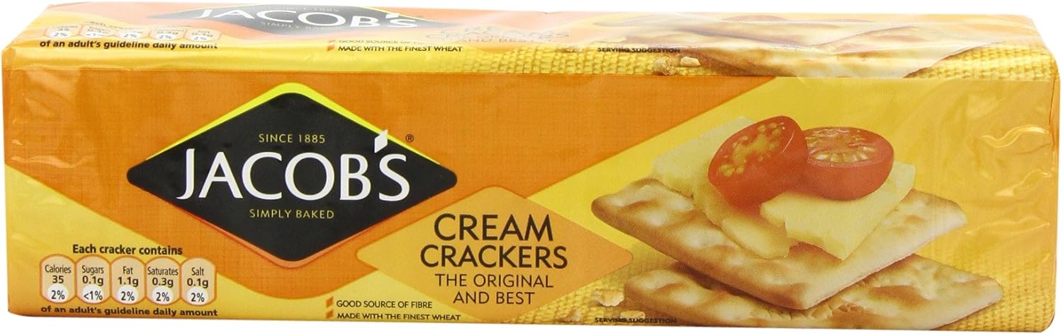 Jacobs Cream Crackers Biscuits 300 G (pack Of 12): Amazon.co.uk: Grocery