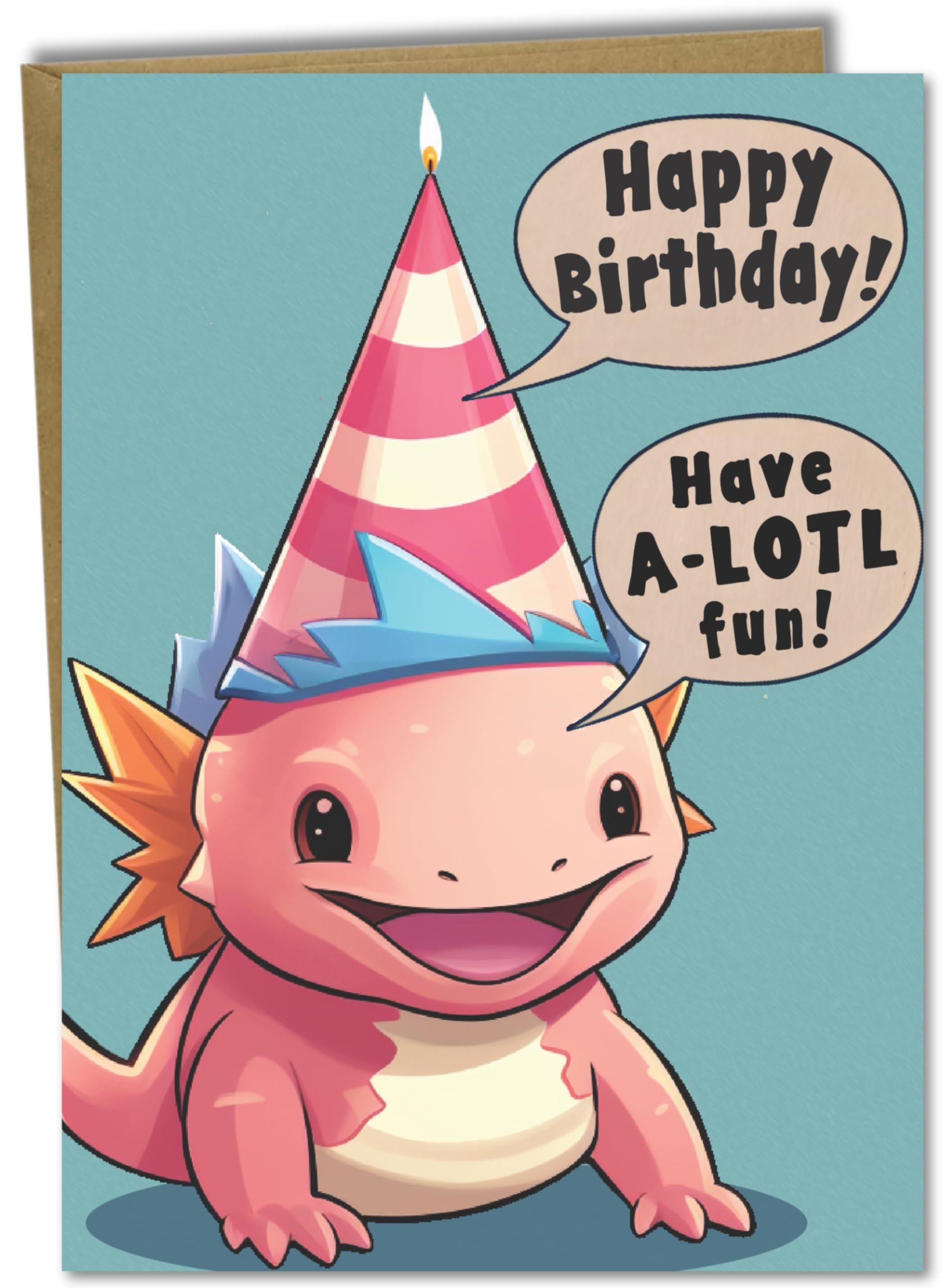 Mua Katie Doodle Katie Doodle - Super Cute, Axolotl Birthday Cards for ...
