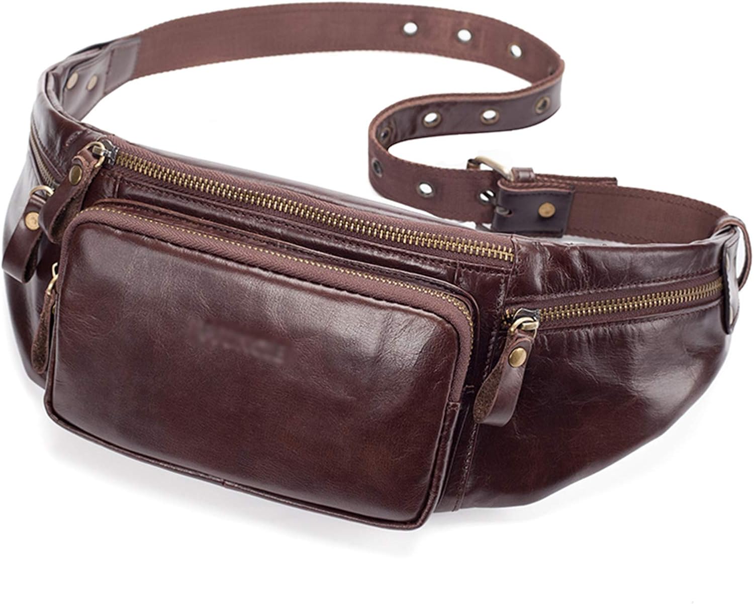 HGYJ Gürteltasche,Retro-Taschen aus Leder für Herren und Damen können ...