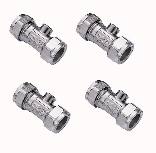 AK PAIR OF FLEXIBLE MONOBLOC TAP TAIL CONNECTOR WITH INBUILT ISOLATOR ...