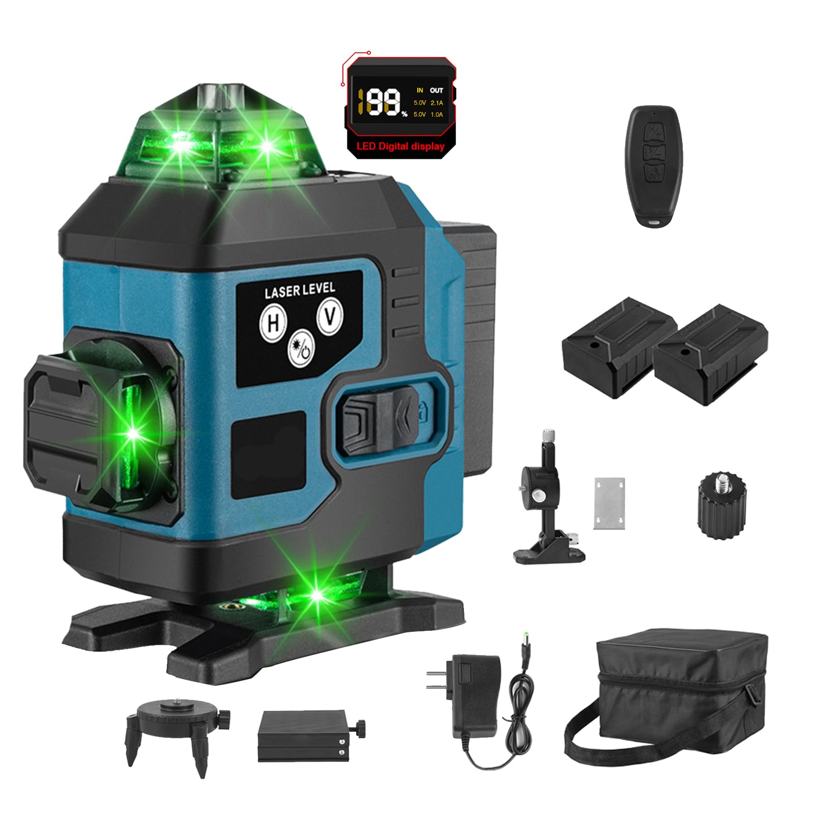 Mua Aitoyo Laser Marker, 16 Lines, Laser Marker, 4 x 360° Green Laser ...