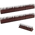 Amazon.com: 8 Pack Bird Spikes - 17 x 1.57 x 1.38 Inch Plastic Bird Deterrent Spikes - Bird ...
