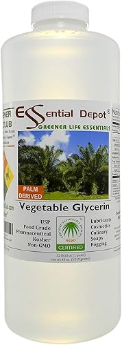Vegetable Glycerin - 1 Quart - VG from RSPO Sustainable Palm - Non GMO ...