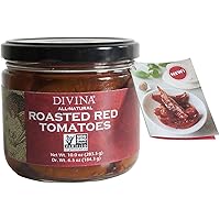 Amazon.com : Divina Roasted Red Tomatoes, 10 Ounce (Pack Of 6 ...