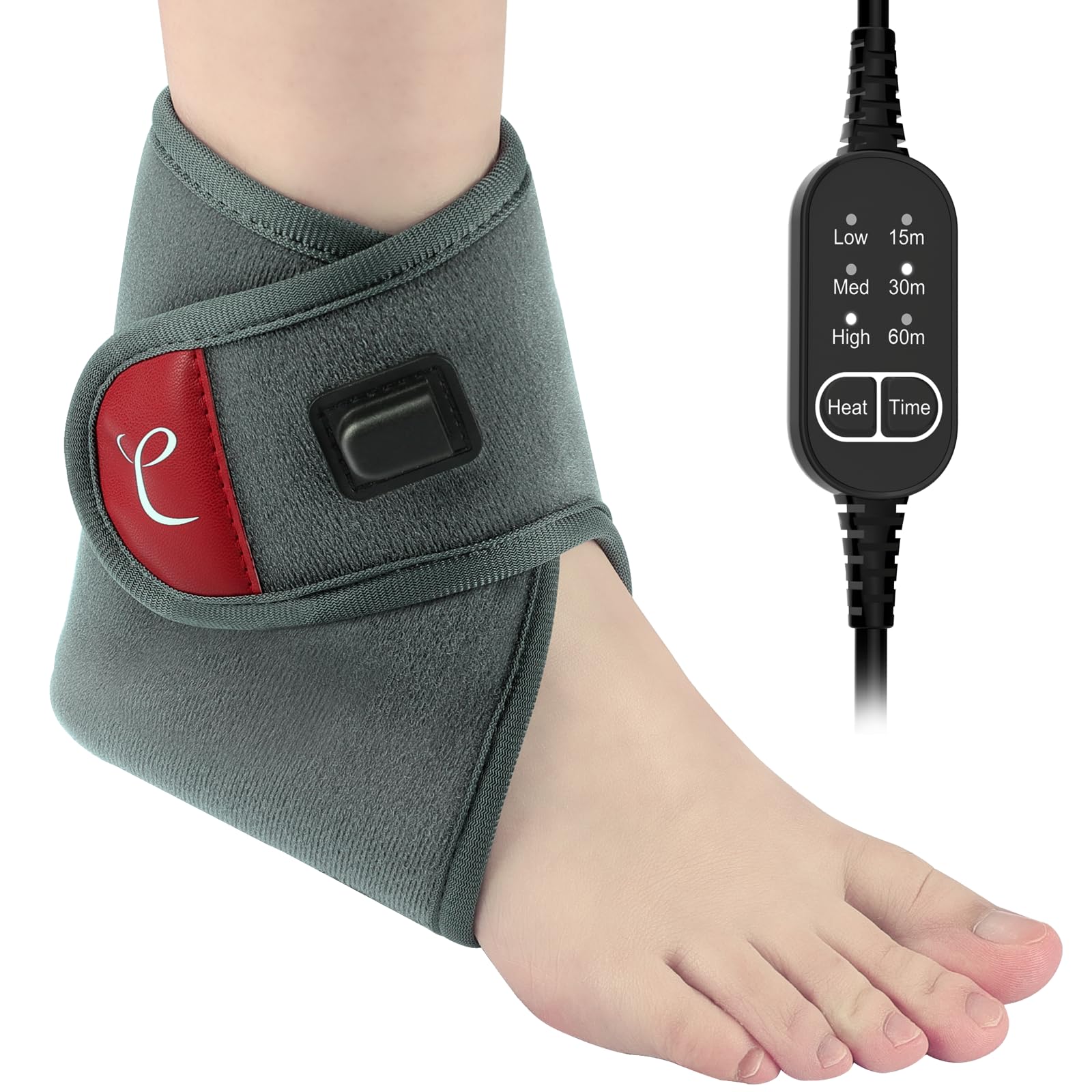 Mua Comfytemp Ankle Heating Pad for Achilles Tendonitis, USB Wearable ...