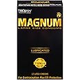 Amazon.com: Trojan Magnum XL Large Size Lubricated Condoms - 12 Count ...