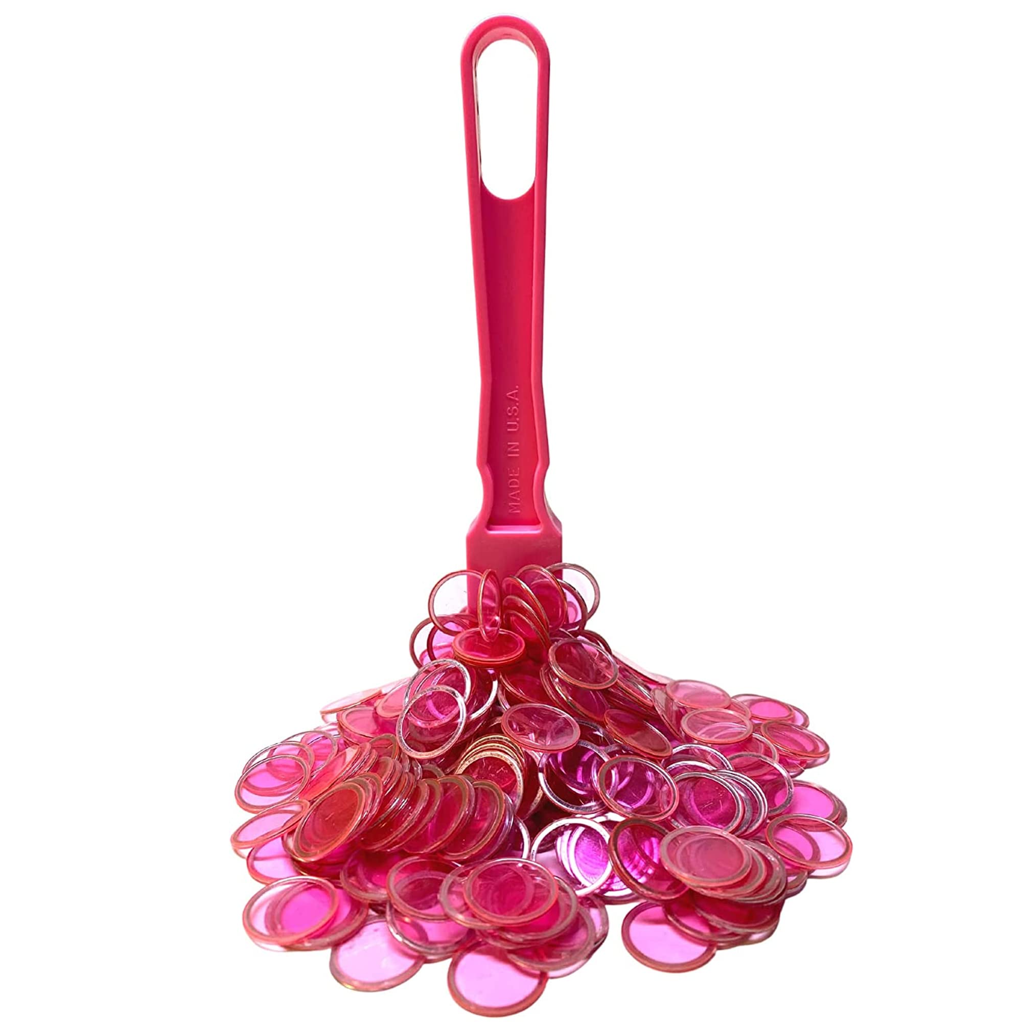Mua MR CHIPS Made in USA Bingo Magnetic Wand & ¾ Inch Pink Plastic ...