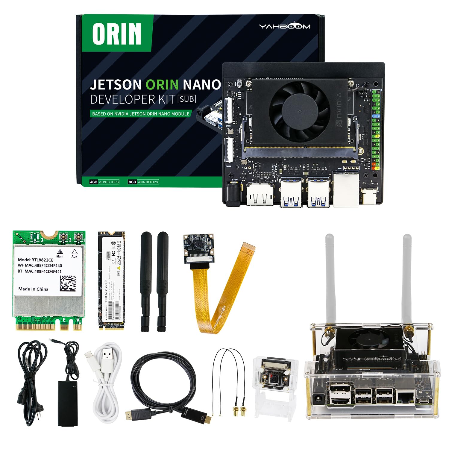 Mua Yahboom Jetson Orin Nano 4GB Development Kit (Authorized Dealer) Ubuntu 20.04 for Jetson ...