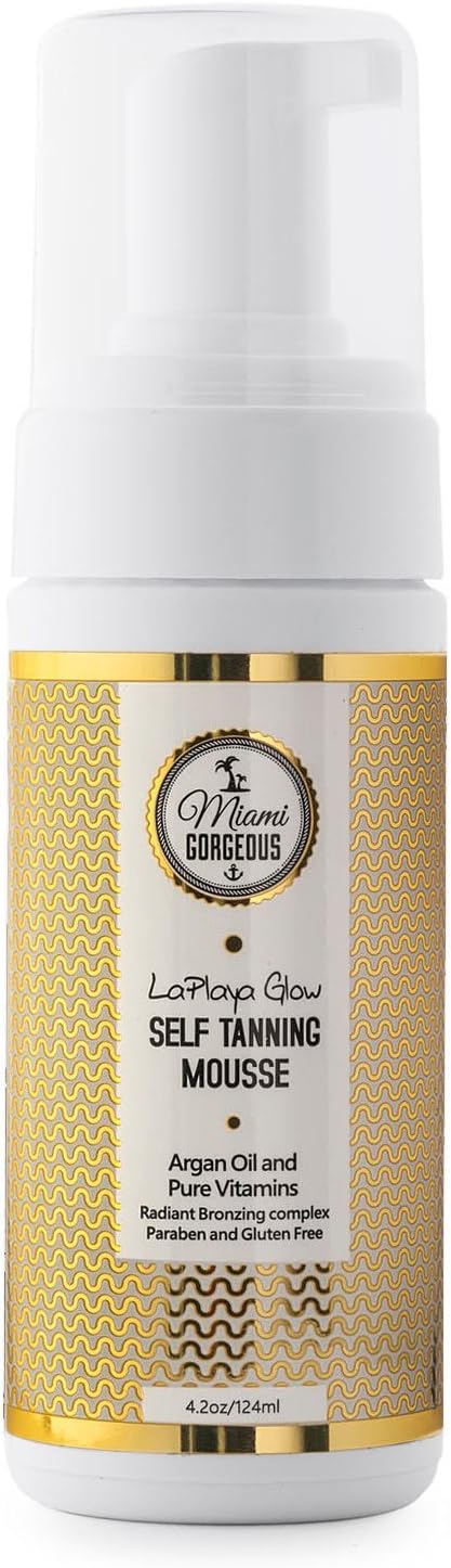 Miami Gorgeous Self Tanning Mousse LaPlaya Glow Instant Self Tanner ...