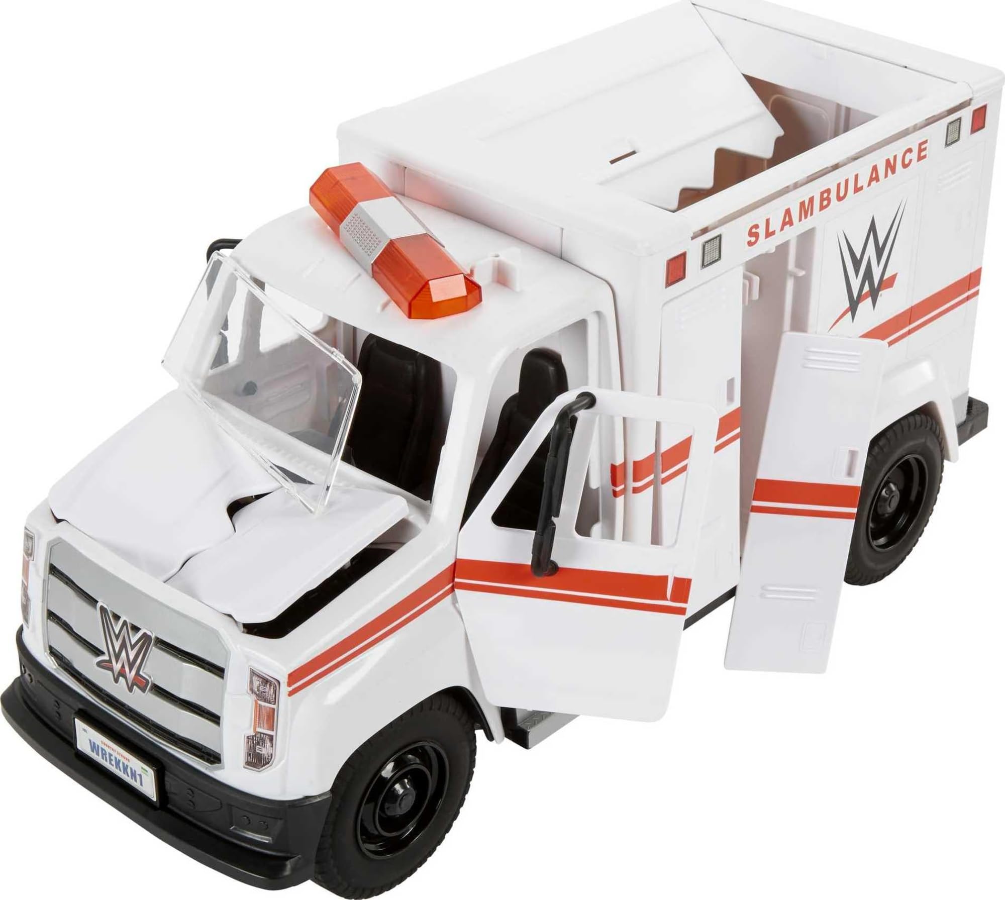 Mua Mattel WWE Wrekkin' Slambulance Vehicle Playset, Breakaway Toy ...