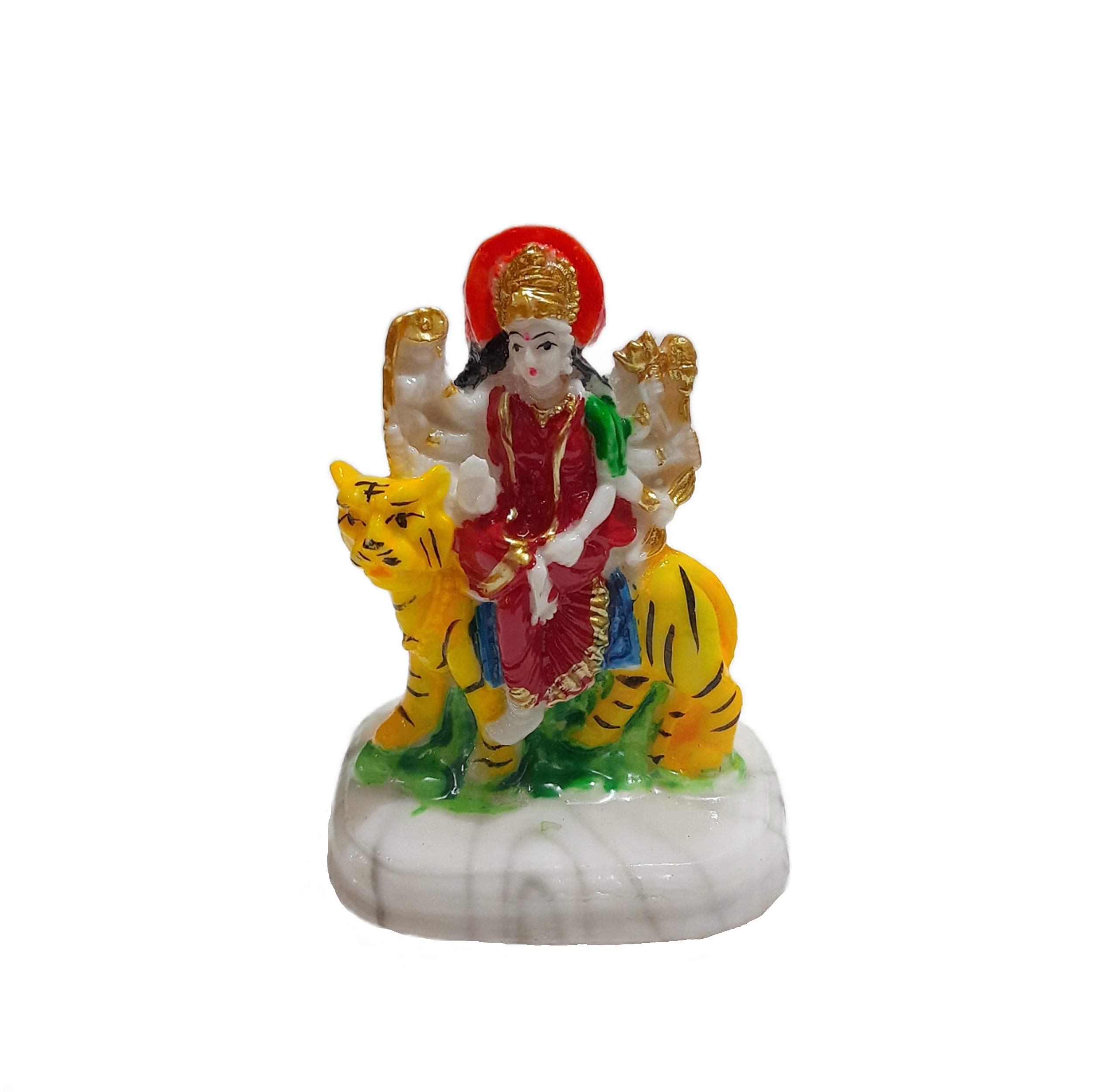 Buy Durga Devi MATA Statue, Polyresin Durga MATA Rani Murti Decorative ...