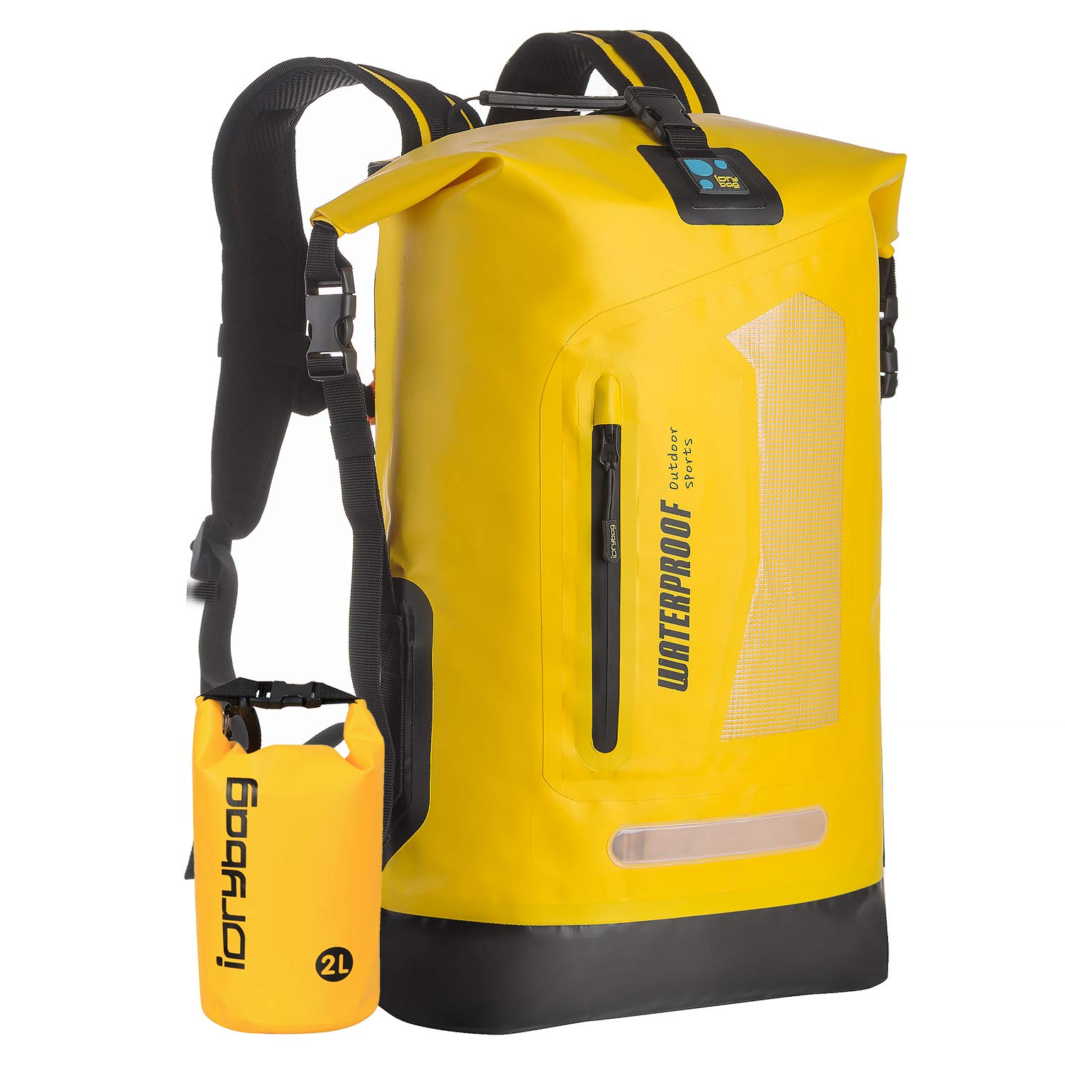 IDRYBAG Waterproof Backpack 20L/30L/40L, Floating Dry Backpack for Men ...