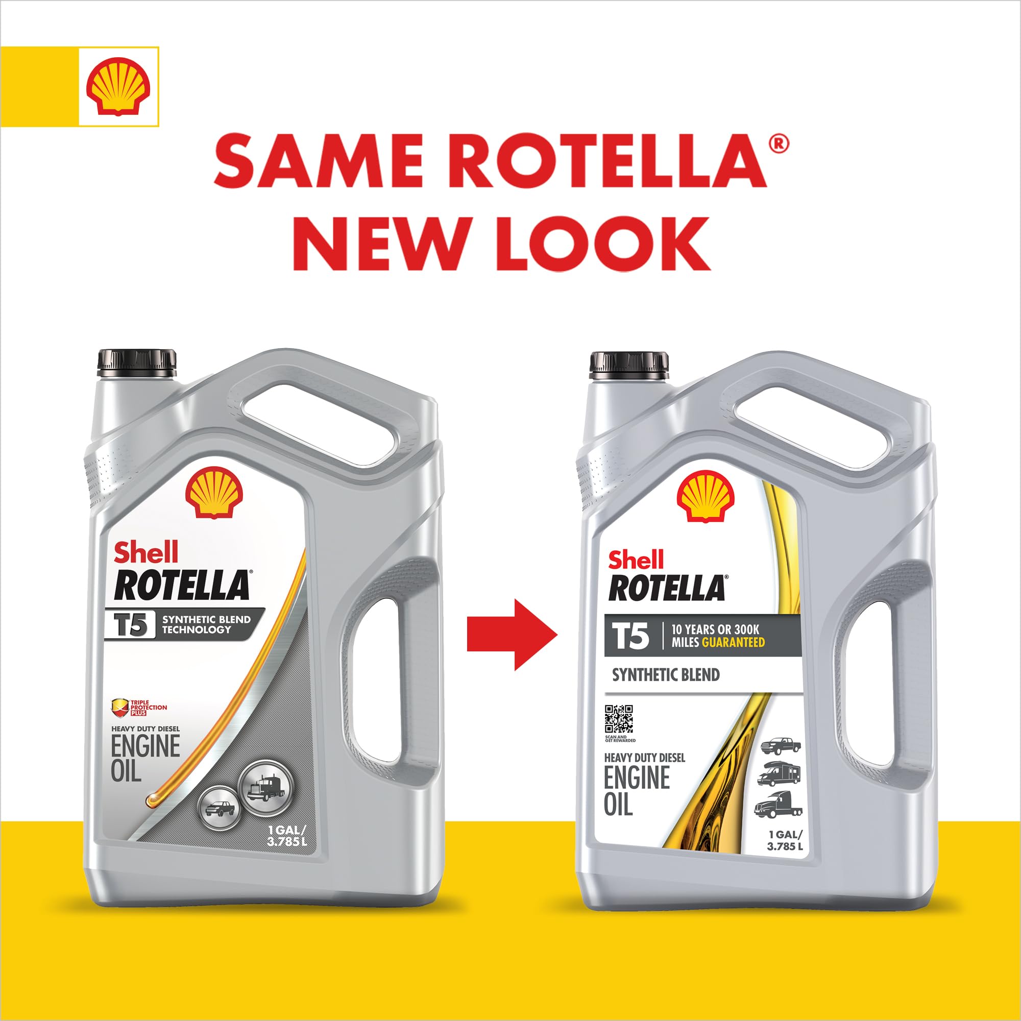 Mua Shell Rotella T5 Synthetic Blend 10W-30 Diesel Engine Oil (1-Gallon ...