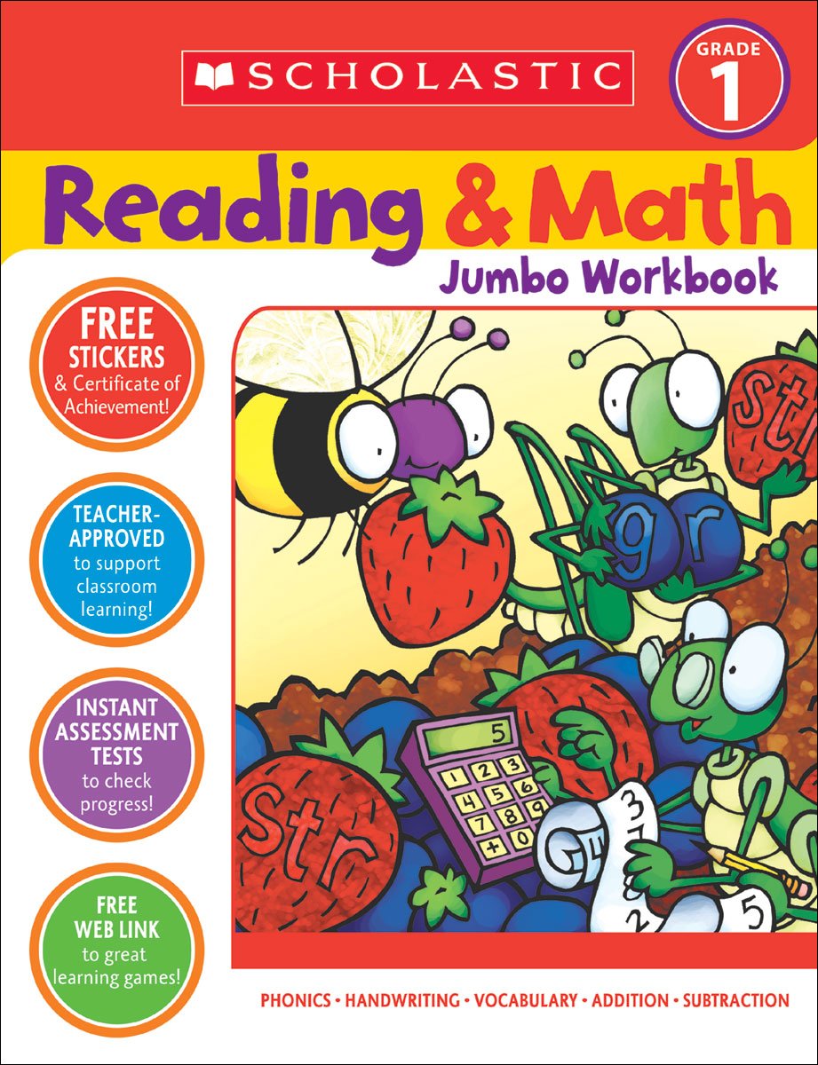 Mua Reading & Math Jumbo Workbook: Grade 1 trên Amazon Mỹ chính hãng ...