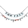Amazon.com: Two Fast Banner - Two Fast Birthday Decorations,Two Fast ...