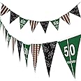 Amazon.com: 2 Pieces Football Pennant Banner American Football Theme ...