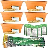 Amazon.com : Self-Watering GrowBoxes, Natural Fertilizer Covers, Soil ...