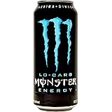 Amazon.com : Monster Energy, Lo-Carb Monster, Low Carb Energy Drink, 16 ...
