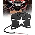 Amazon.com: Goottan UTV License Plate,Utv License Plate Holder with Light Aluminum License Plate ...