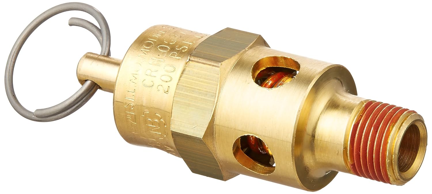 1/4 Male NPT Control Devices ST25-1A250 ST Series Brass Soft Seat ASME ...